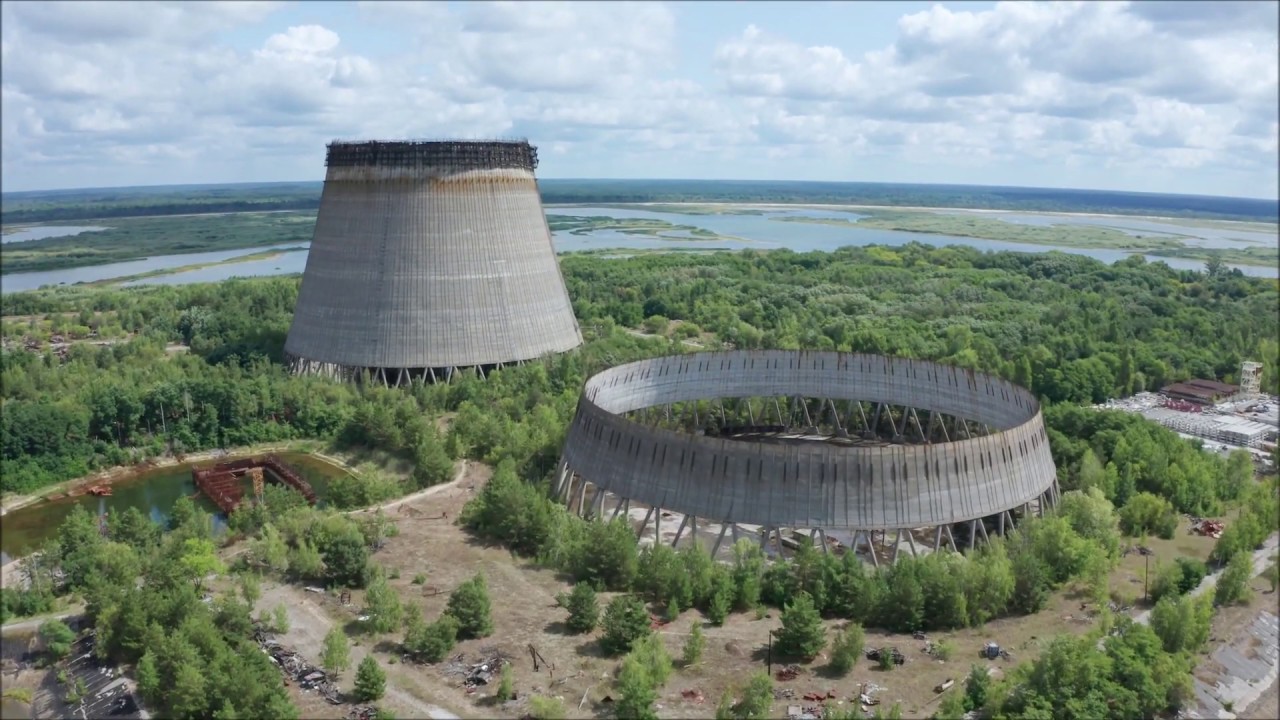 How looks Chernobyl and Pripyat city today from nuclear accident on ...