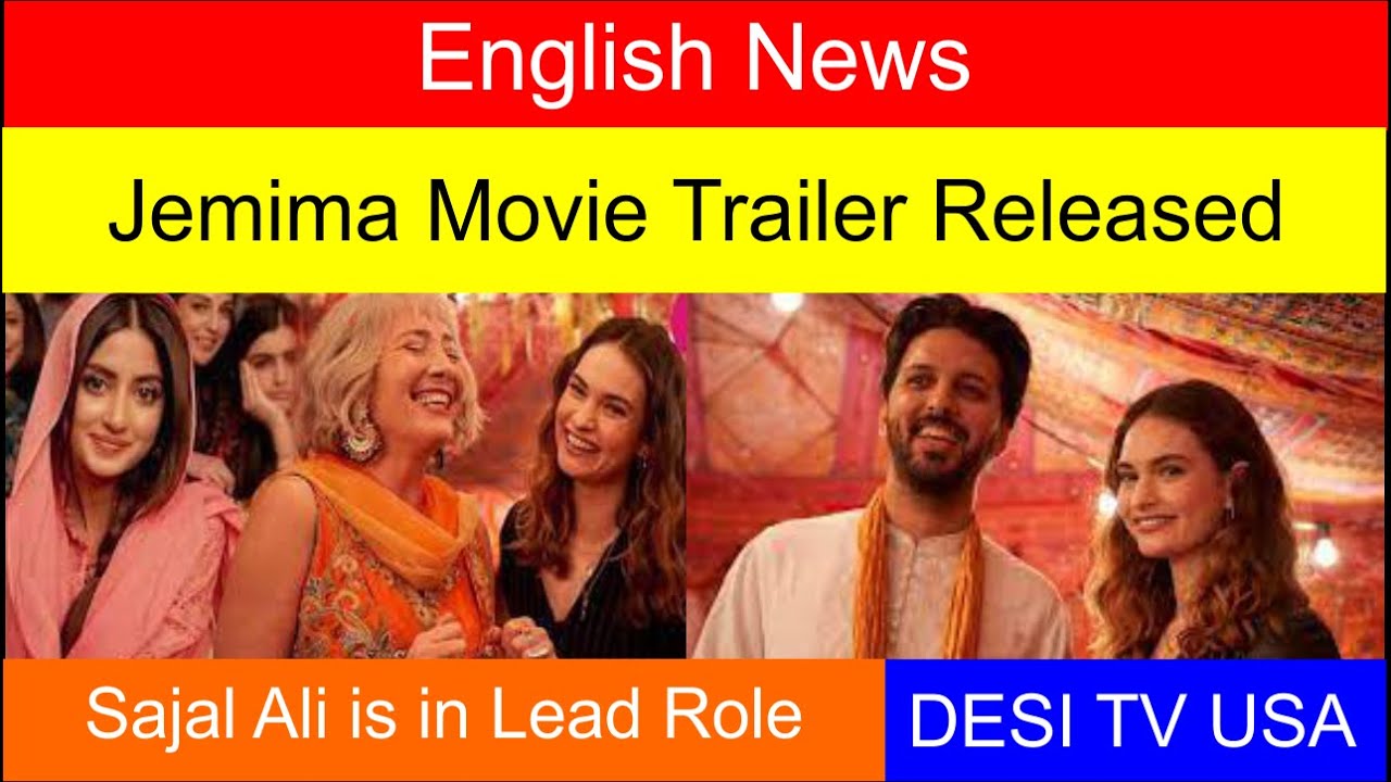 Jemima Movie Trailer Released | Sajal Ali is in Lead Role | DESI TV USA ...