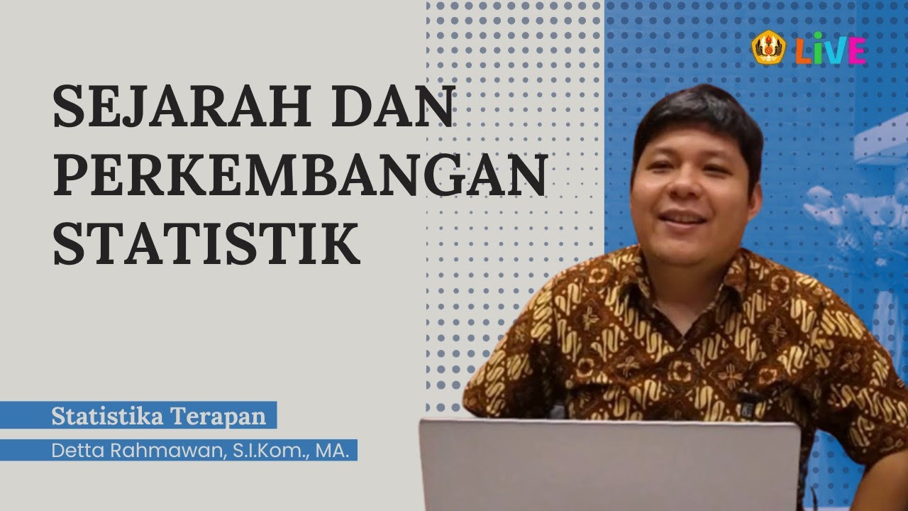 Statistika Terapan - Sejarah dan Perkembangan Statistika - YouTube