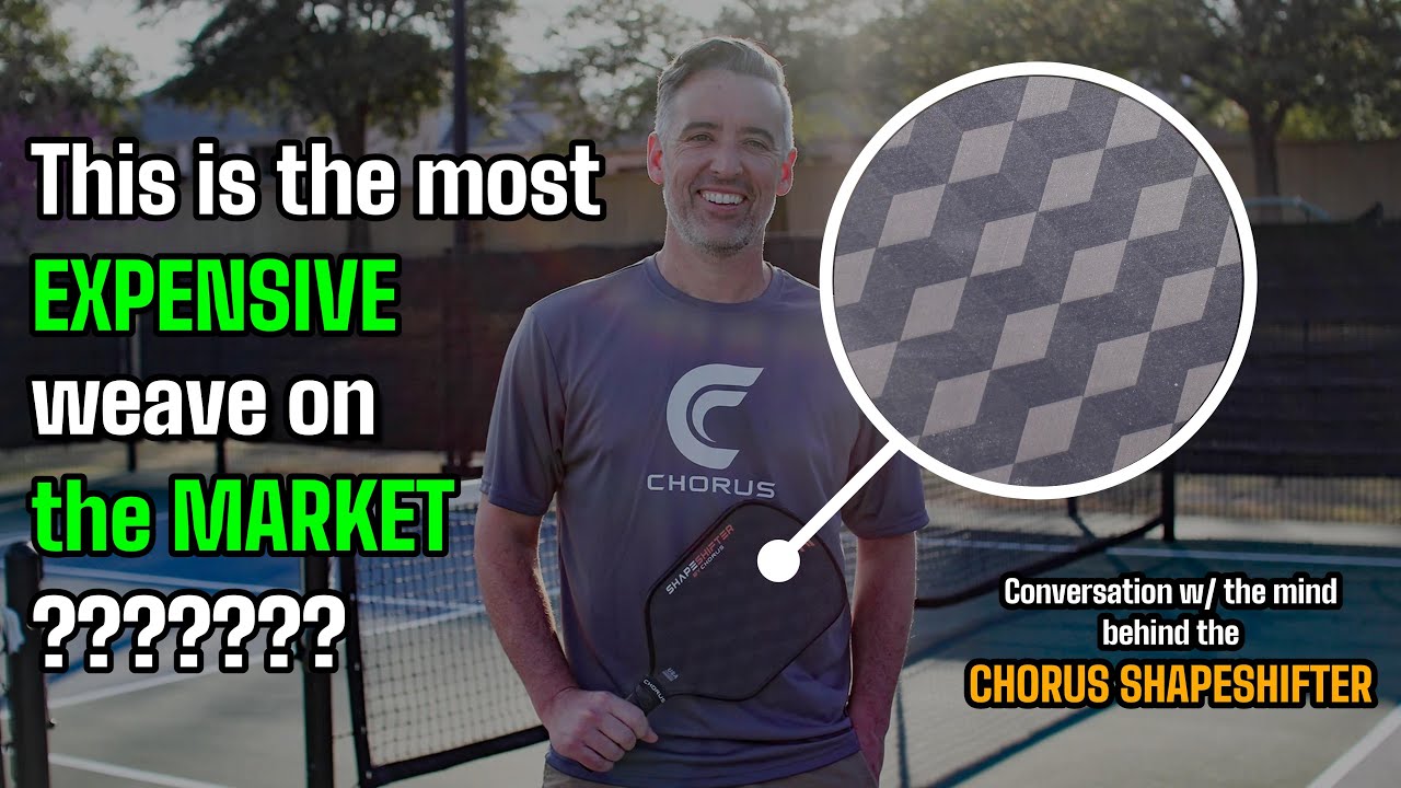 Founder of Chorus Pickleball on Shapeshifter & unseen costs of paddle ...