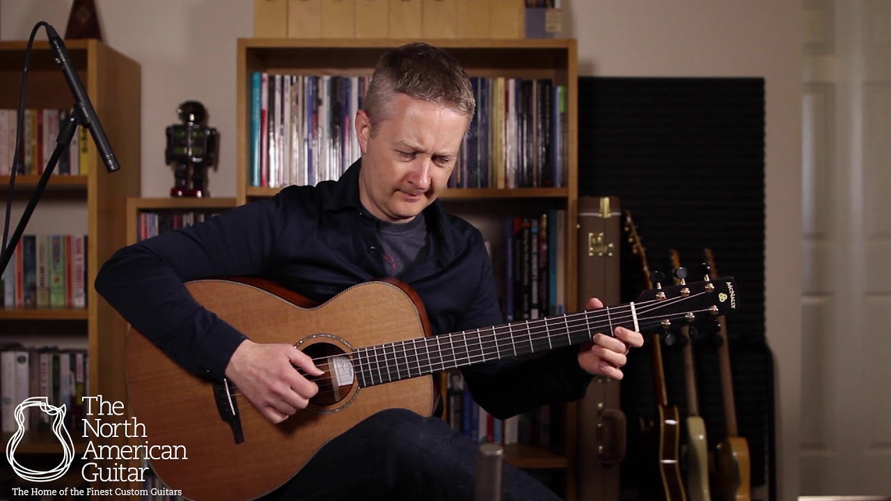 McNally Parlour Acoustic Guitar Played By Stuart Ryan (Part One) - YouTube