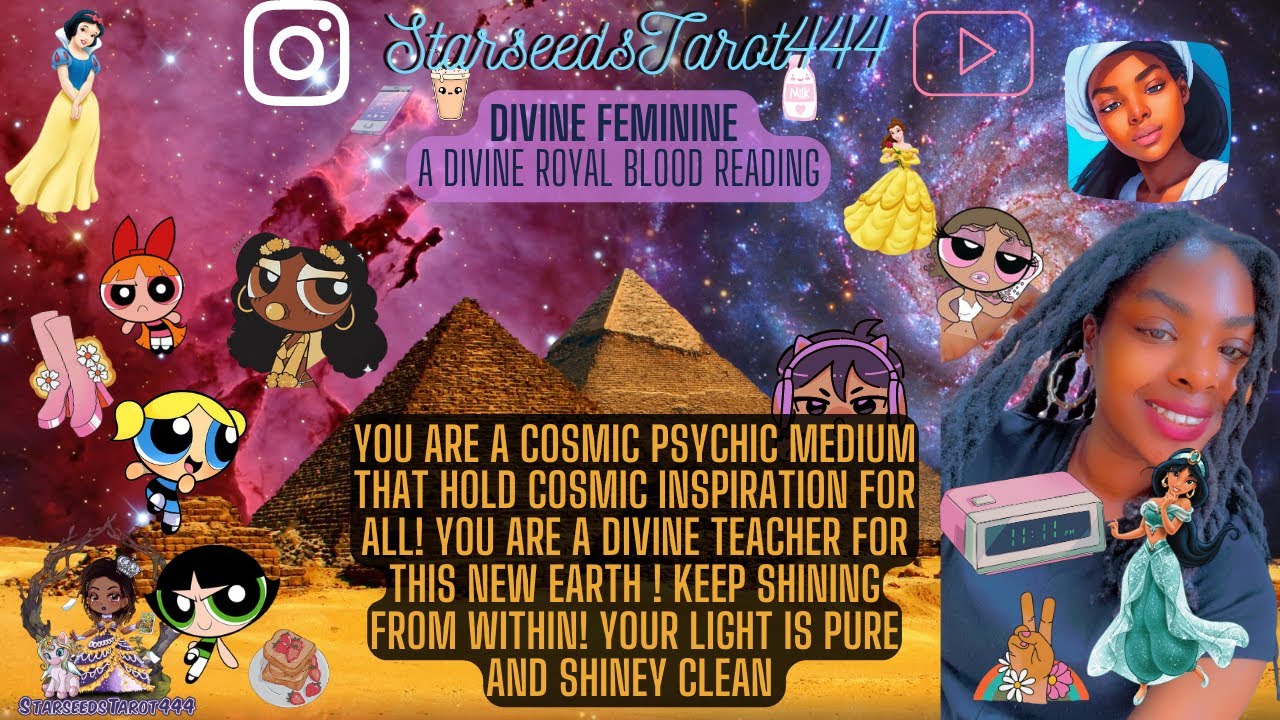 You are a cosmic psychic medium that holds cosmic inspiration for all ...