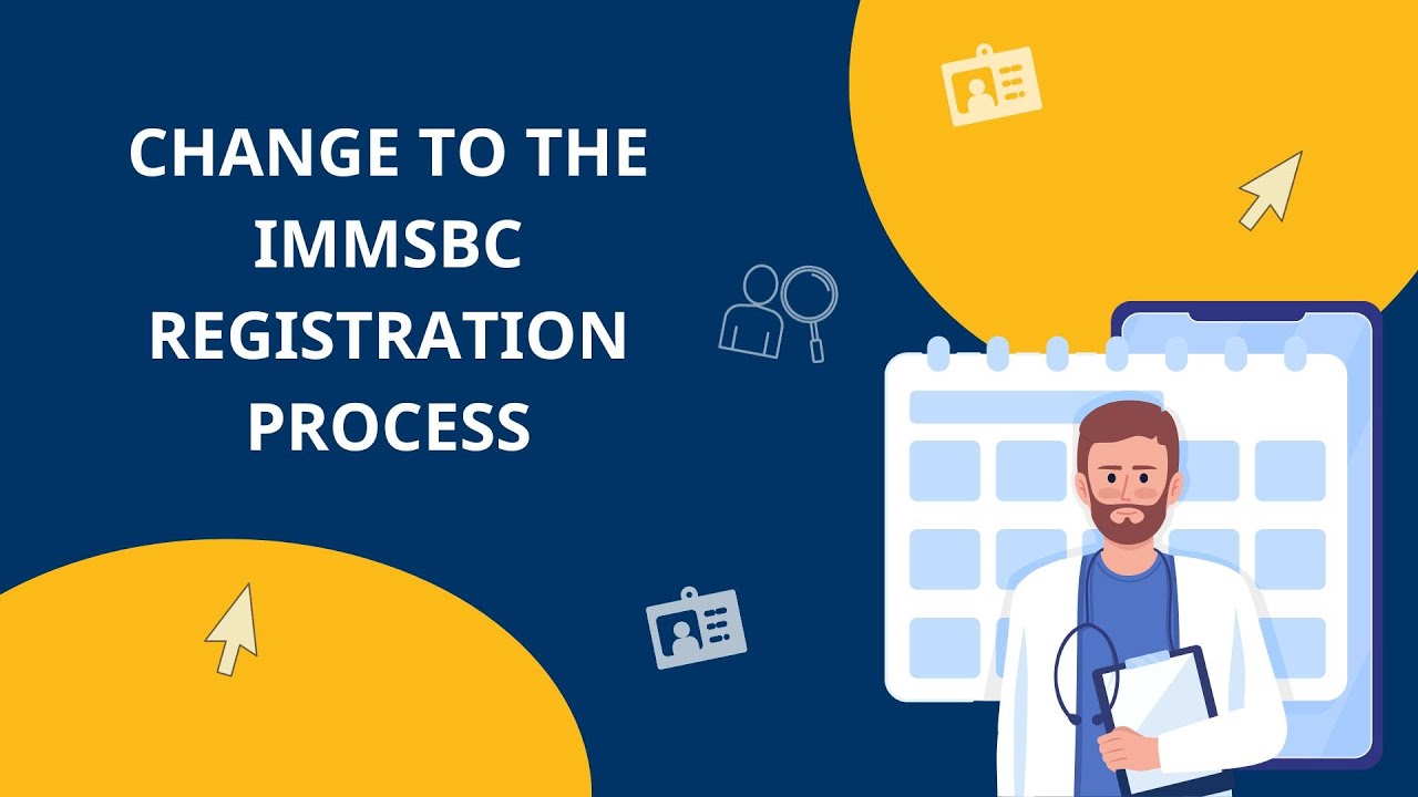 Changes to the ImmsBC Registration Process - YouTube