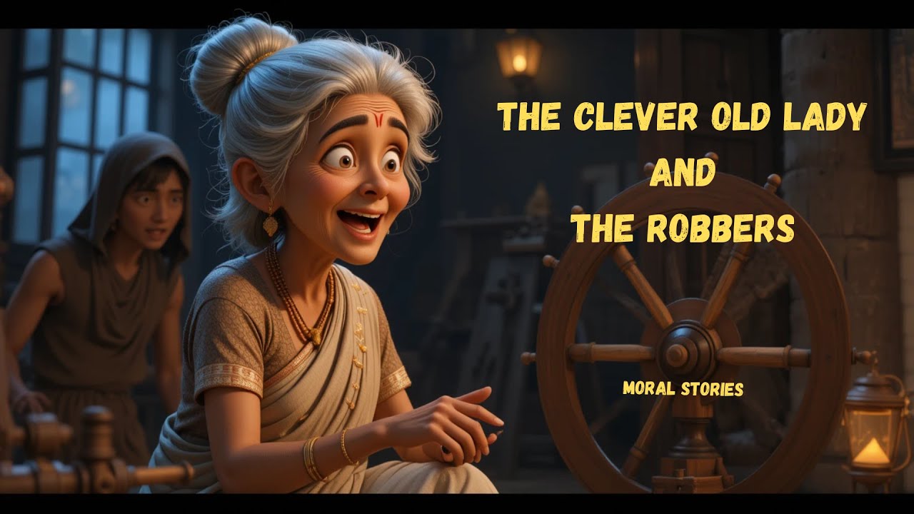 The Clever Lady and the Robbers | Moral Stories - YouTube