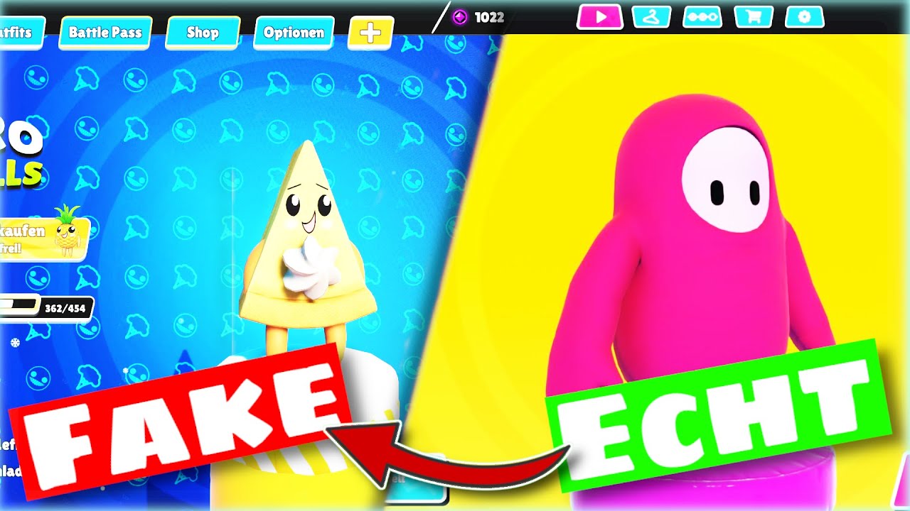 Ich teste den BESTEN Fall Guys Fake | Bro Falls - YouTube