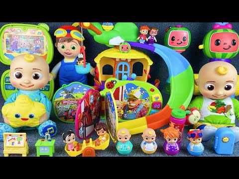 10 Minutes Satisfying with Unboxing Cocomelon Playground Toy Set Review Toys | ASMR 