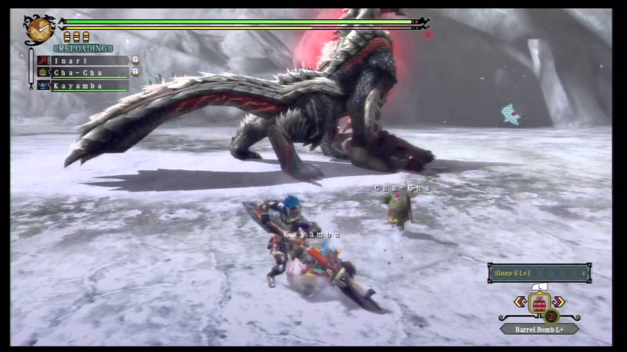 MH3U - Stygian Zinogre (G-rank) - YouTube