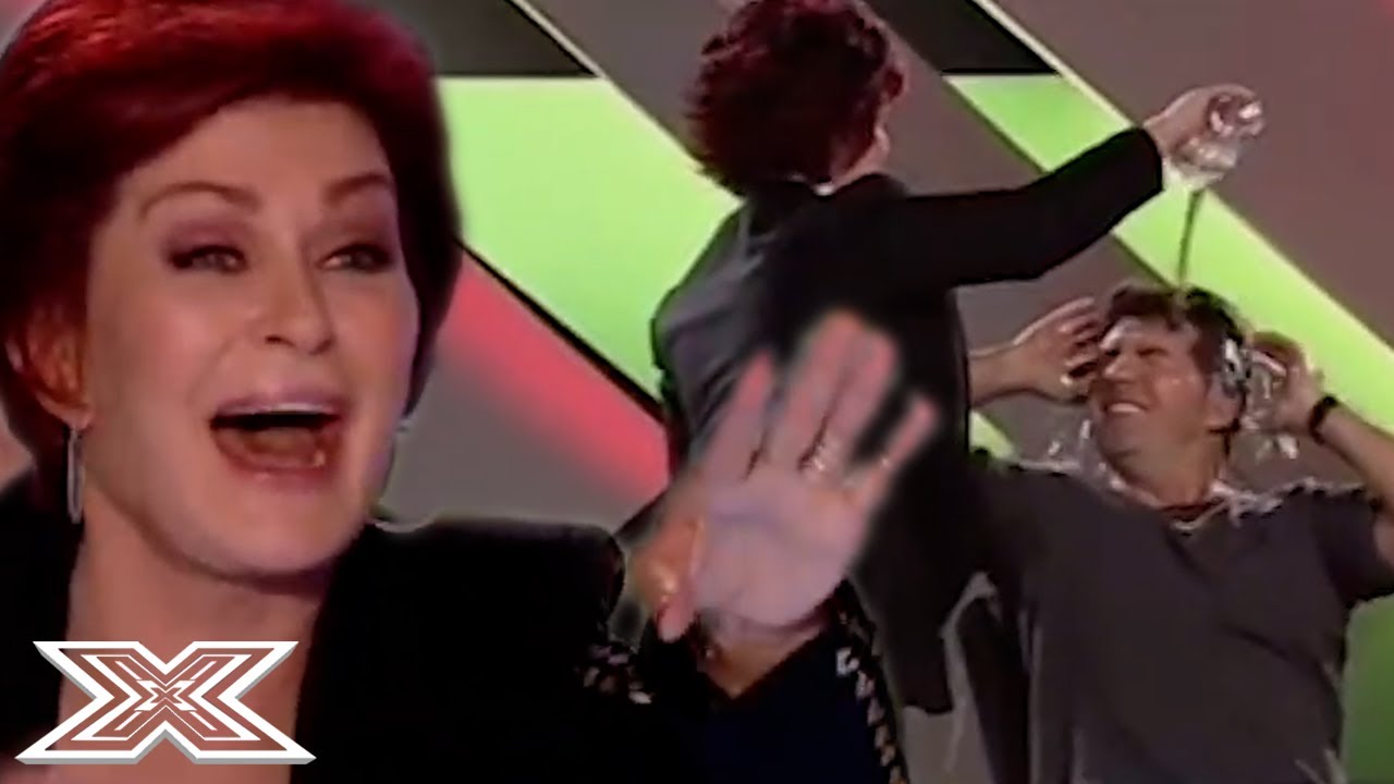 Sharon Osbourne's BEST BITS On The X Factor UK! Laughing Fits To Water ...