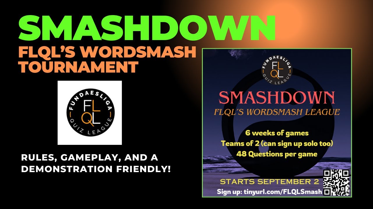 FLQL's WordSmash Demonstration Friendly - YouTube
