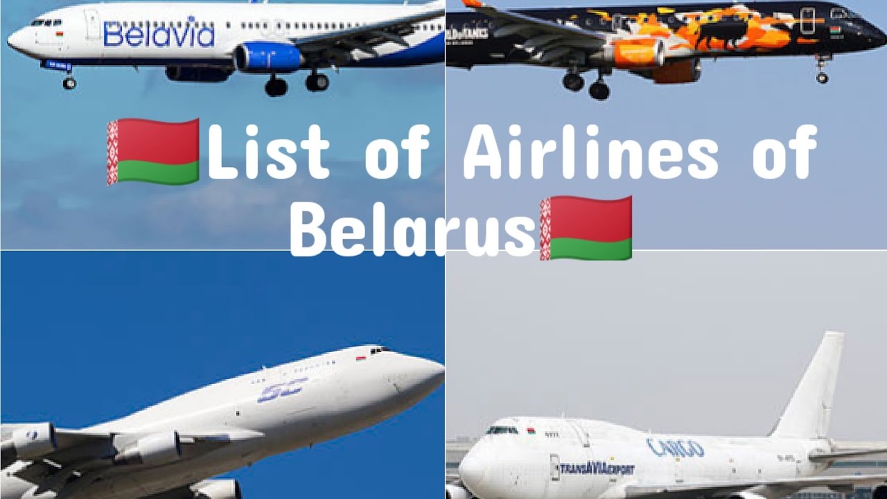 List of Airlines of Belarus | Aviation BD - YouTube