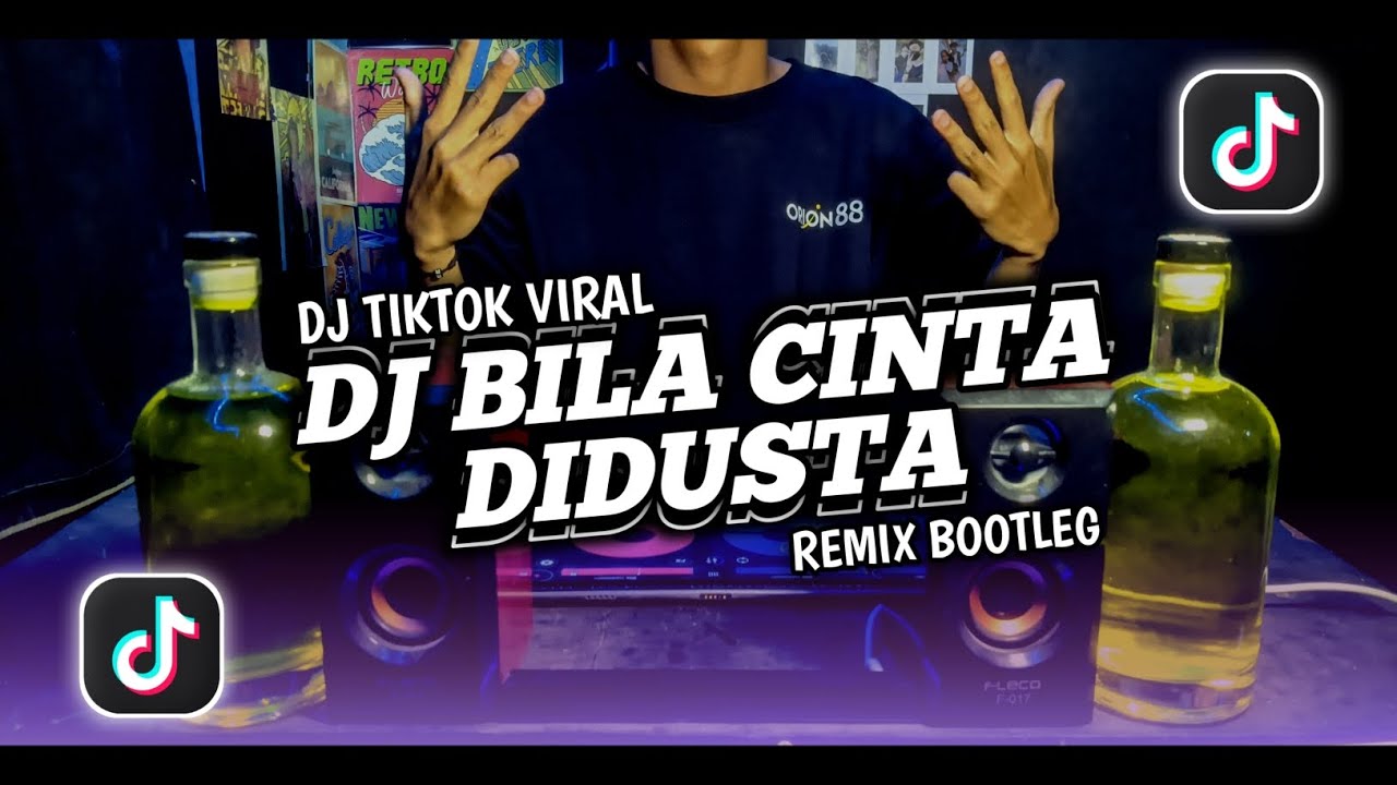 DJ BILA CINTA DI DUSTA FULL BASS REMIX (BOOTLEG) || DJ TIKTOK VIRAL ...