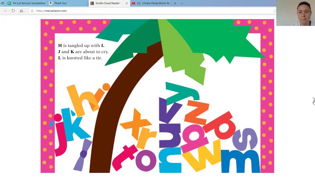 Renee Reads "Chicka Chicka Boom Boom," by Bill Martin Jr - YouTube