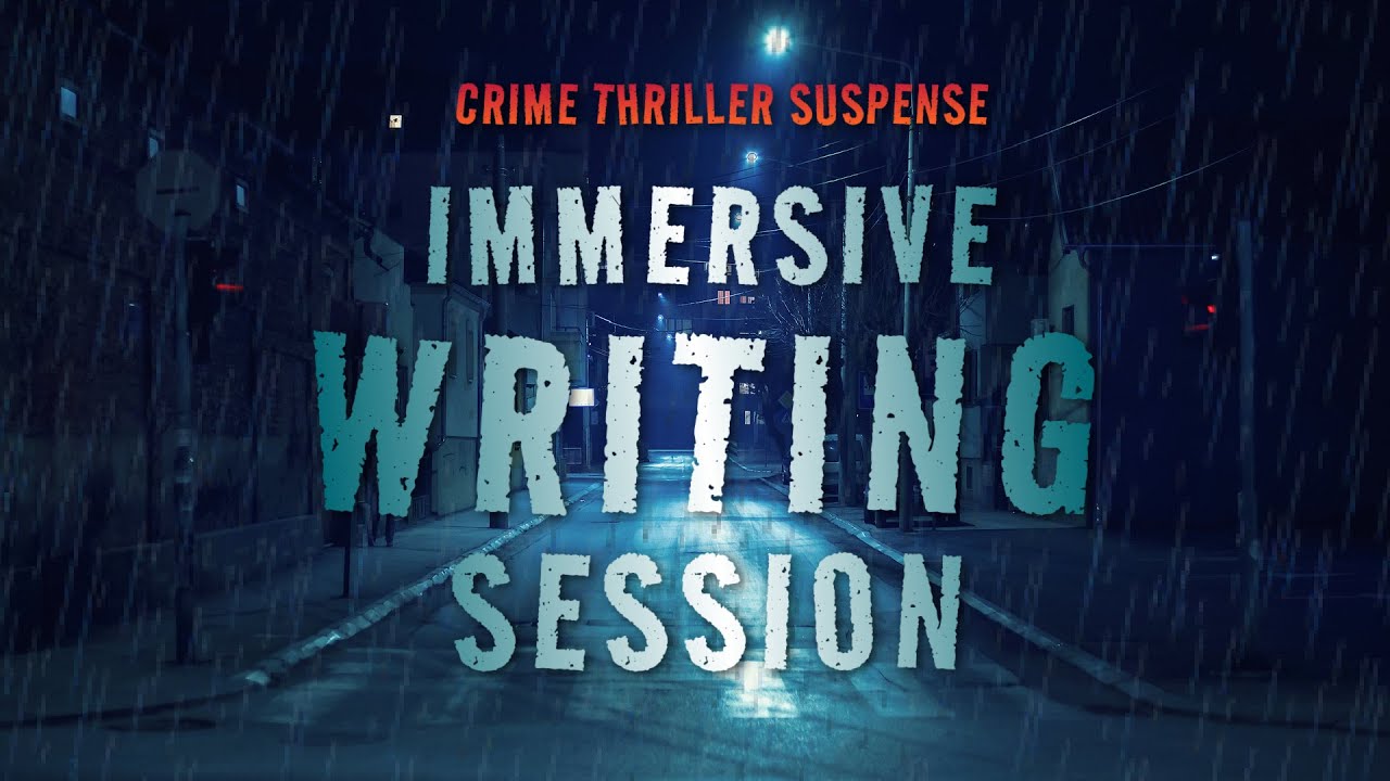 Writing at a Crime Scene on a Rainy Night | 2 HOUR IMMERSIVE WRITING ...