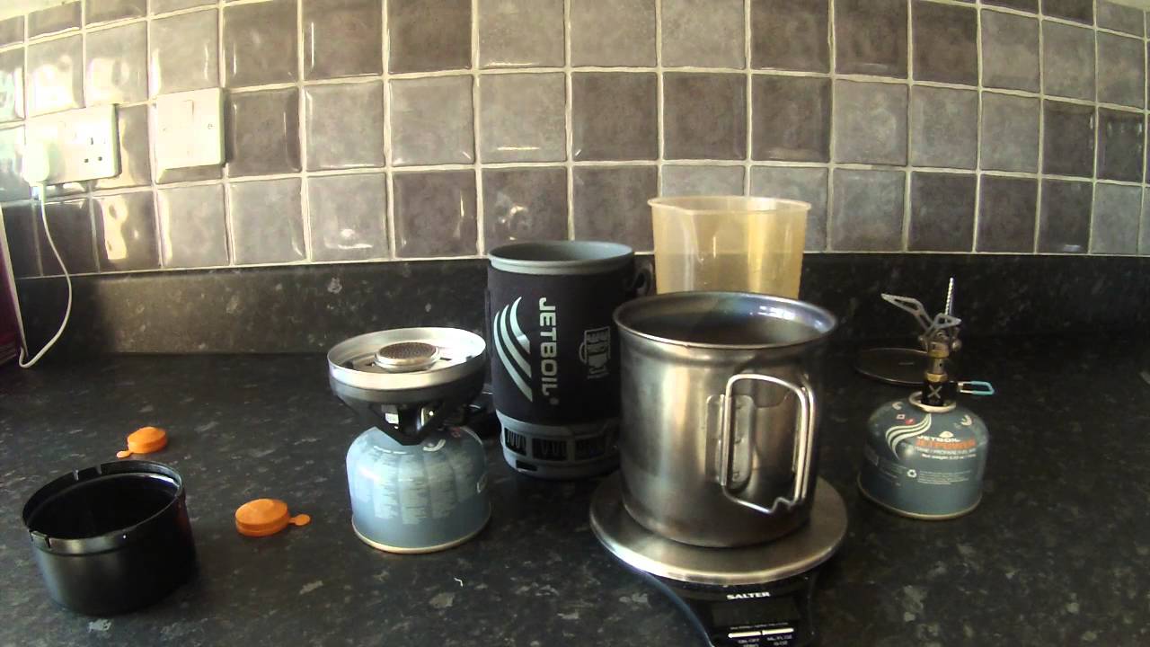Jetboil V's OEX Xt 1 - YouTube