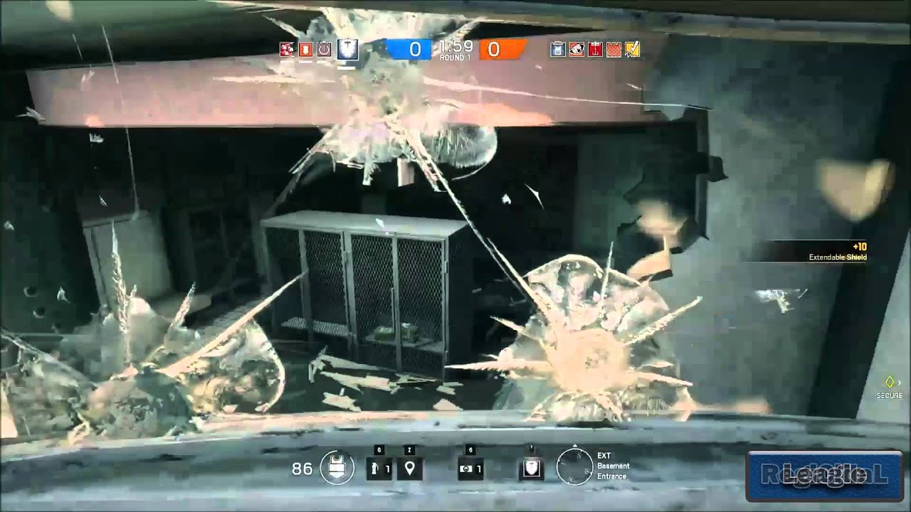 Rainbow Six Siege - Multicam 4 Operators - One Round Series EP 3 - YouTube