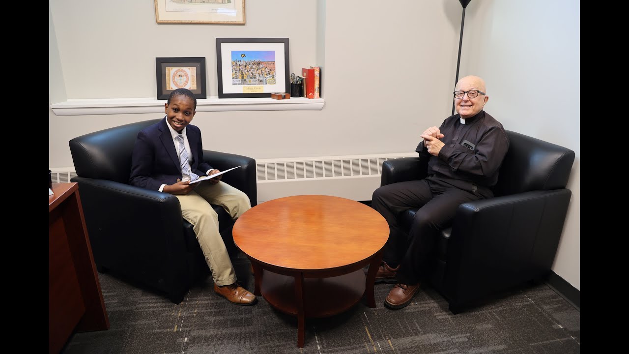 An Interview With Fr. Jack Podsiadlo, S.J., '58 - YouTube
