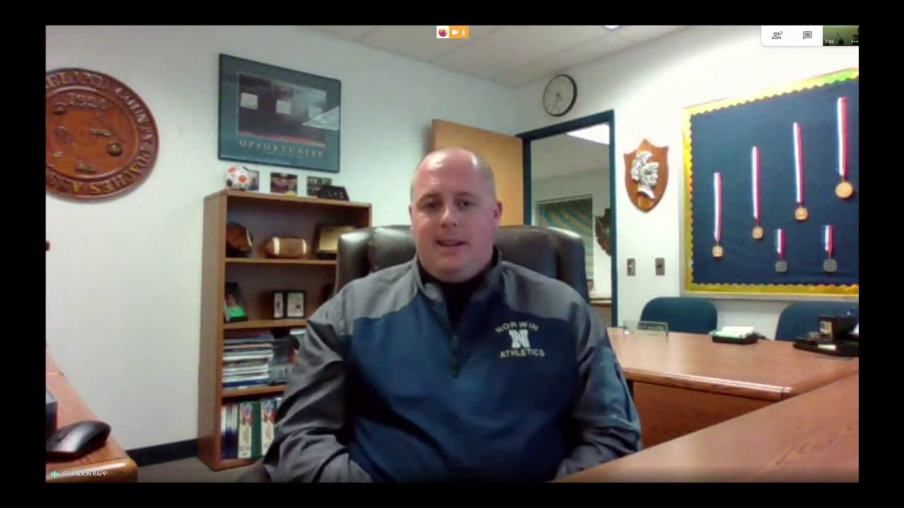 Quarantine Q&A with Norwin AD Brandon Rapp 4.14.20 - YouTube