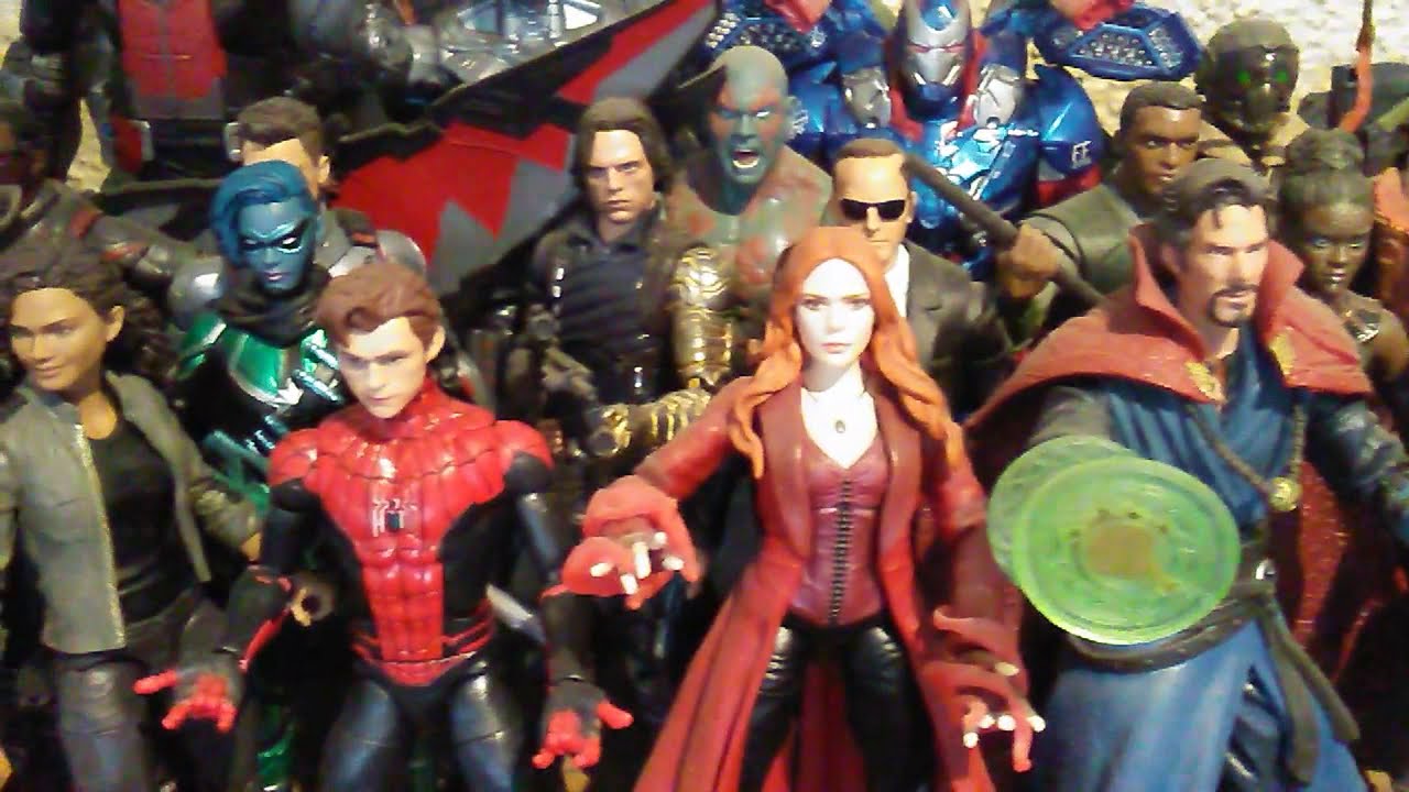 MCU Marvel legends collection for May 2020 - YouTube