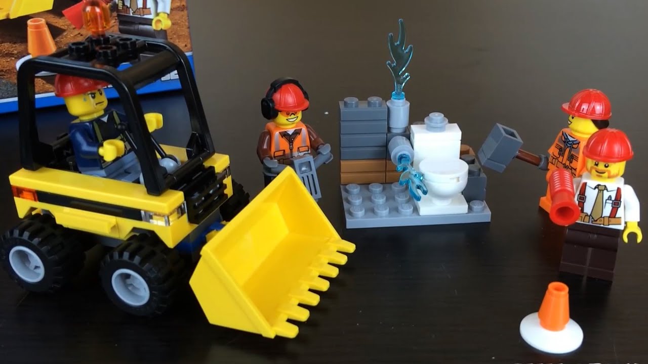 LEGO 60072 City Demolition Starter Set - YouTube