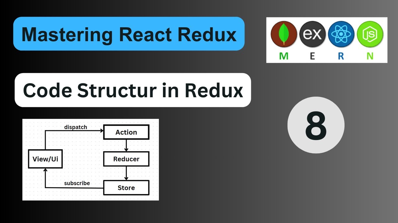 8. Code Structure In Redux - YouTube
