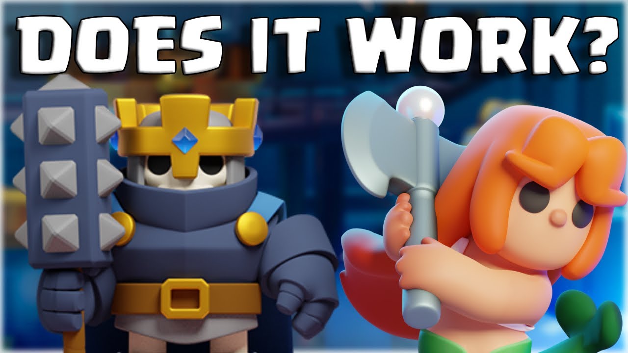 VALK + SK DOES IT WORK?!?! CLASH MINI - YouTube
