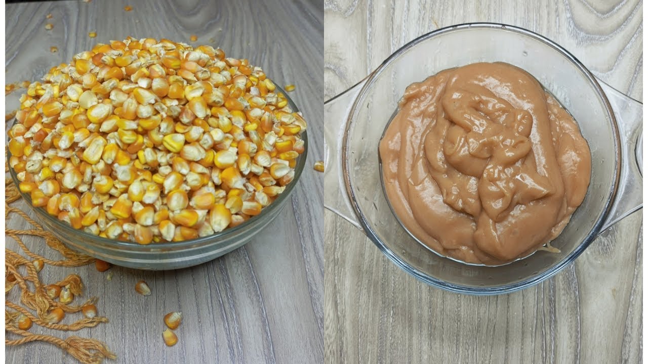 Authentic Nigerian Baby Pap | How To Make Nigerian Baby Food - YouTube