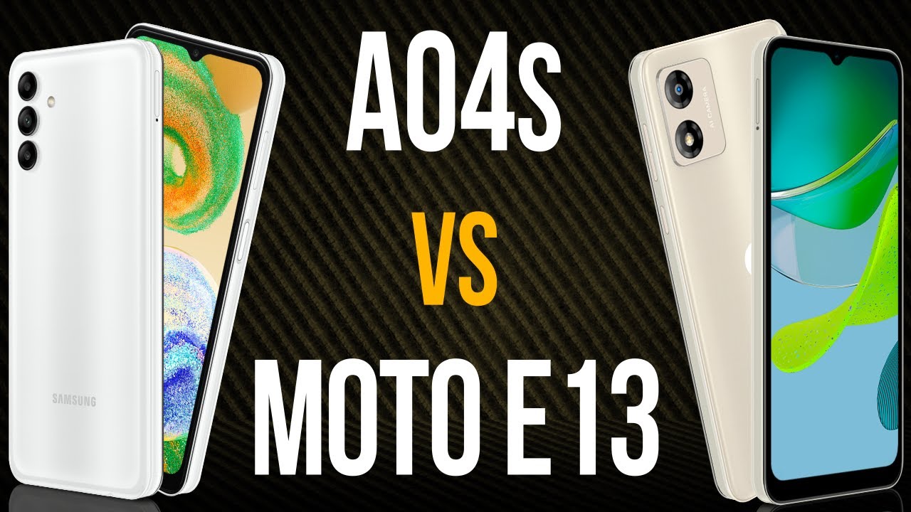 A04s vs Moto E13 (Comparativo & Preços) - YouTube