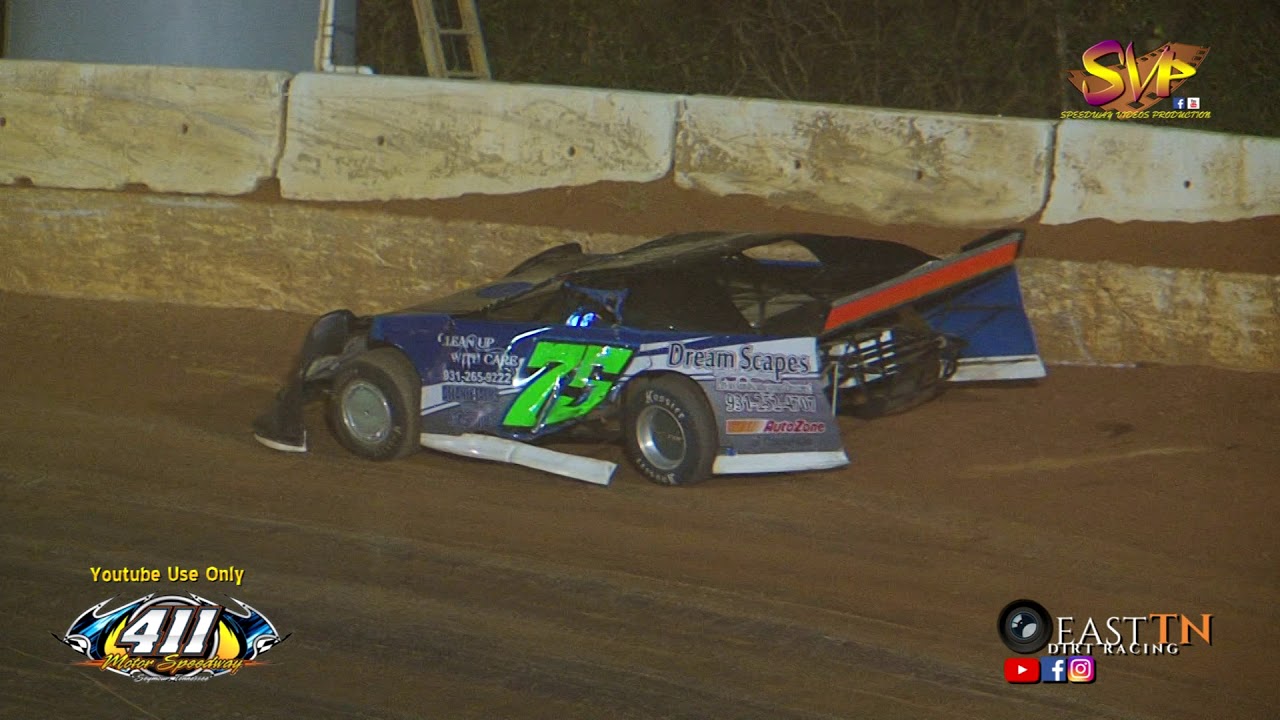 Crate Late Model LEFTOVER Feature $1,500 411 Motor Speedway Nov 25 ...