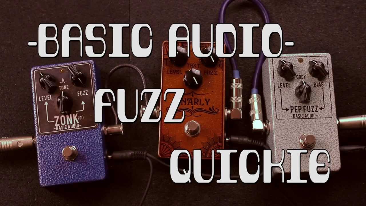 Basic Audio Fuzz Quickie - YouTube