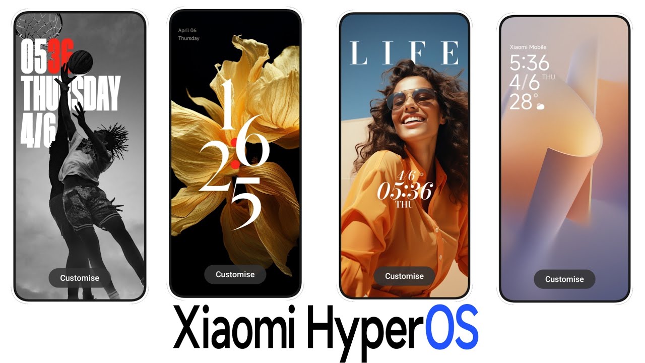 how to change lock screen style hyperos | xiaomi hyperos lock screen ...