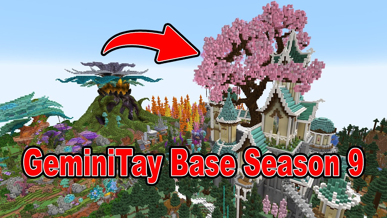 GeminiTay Base Tour in Hermitcraft Season 9 World Download ...