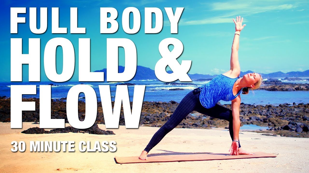 Full Body Hold & Flow Yoga Class - Five Parks Yoga - YouTube