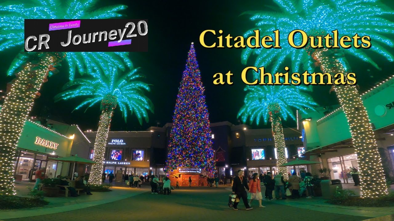 Citadel Outlets Christmas - YouTube