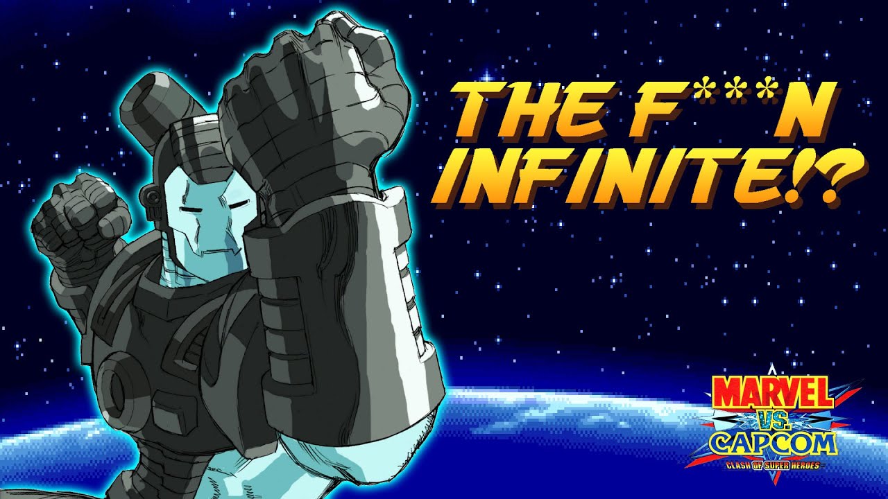 The MVC2 F***N infinte of Iron Man/War Machine on MVC1!? - YouTube