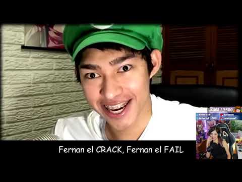 cristinini reacciona al rap de fernanfloo