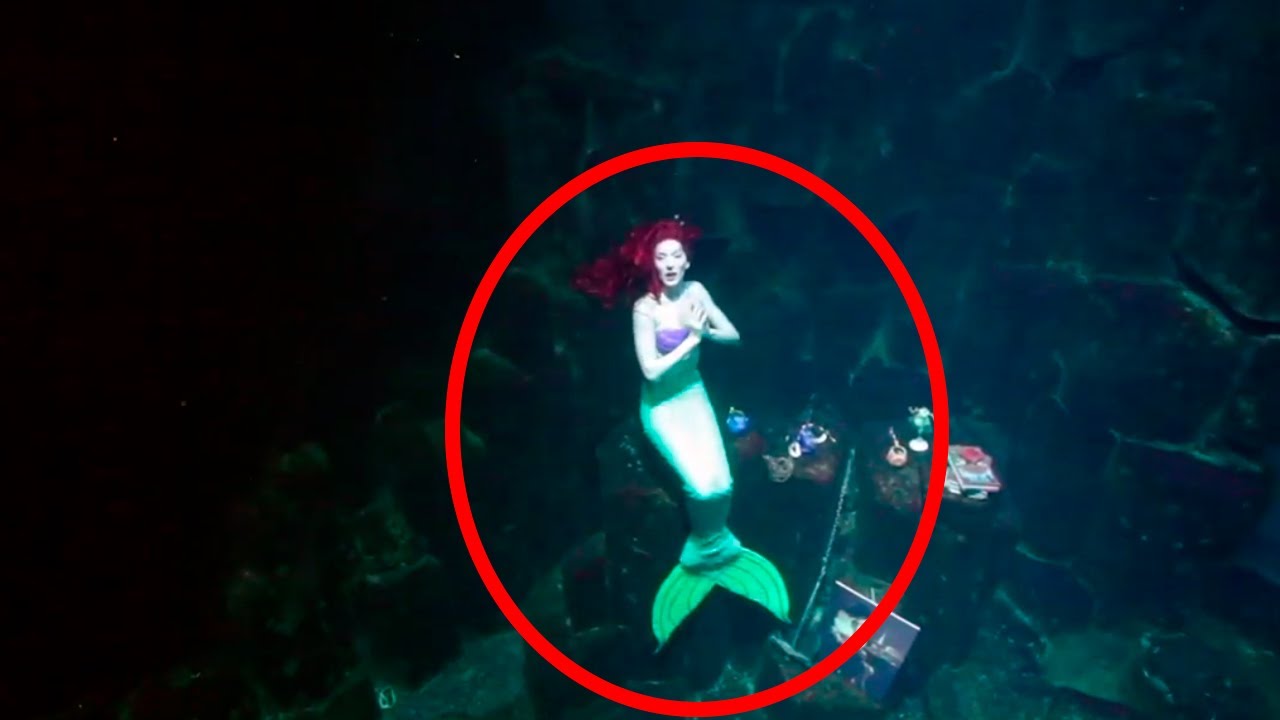 10 ARIEL De La Sirenita En La Vida Real [Ariel CAPTADO EN CÁMARA] - YouTube