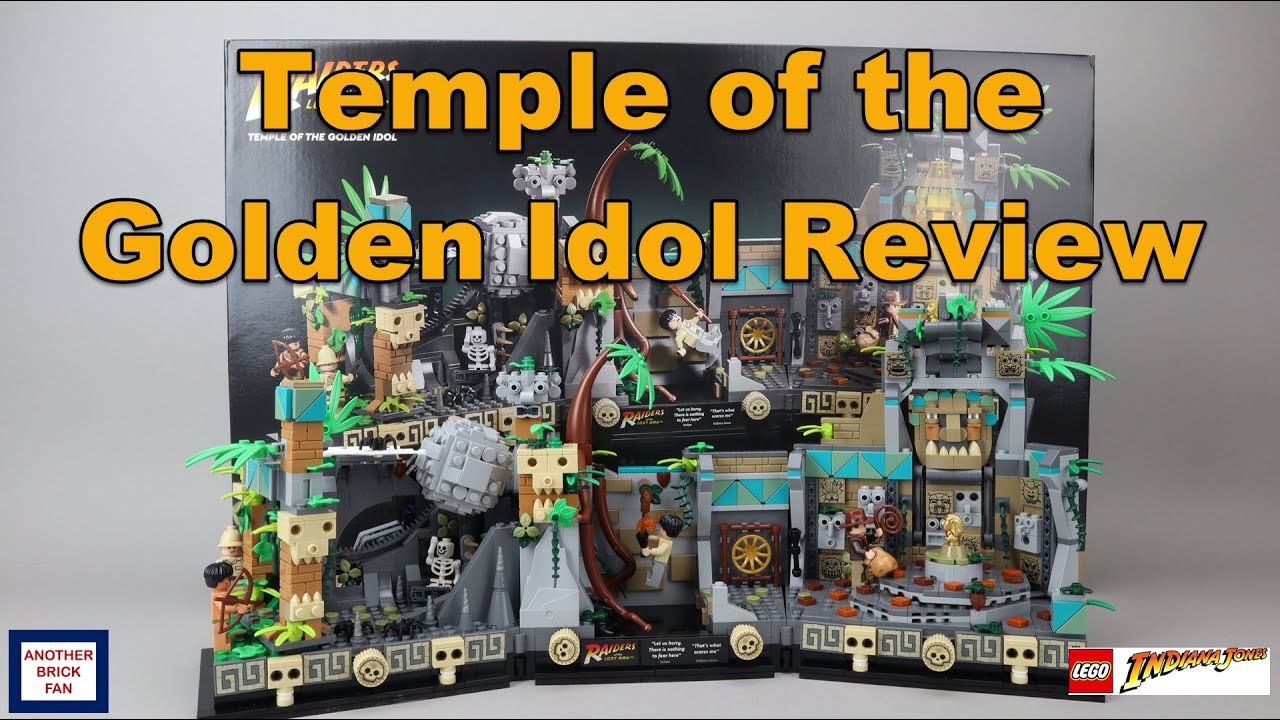 LEGO Temple of the Golden Idol review set 77015 - YouTube