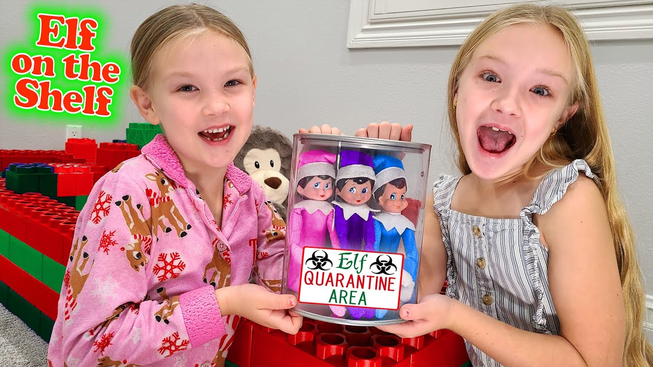 Elf on the Shelf Arrival! Elves Must Quarantine for 14 Days!!! - YouTube