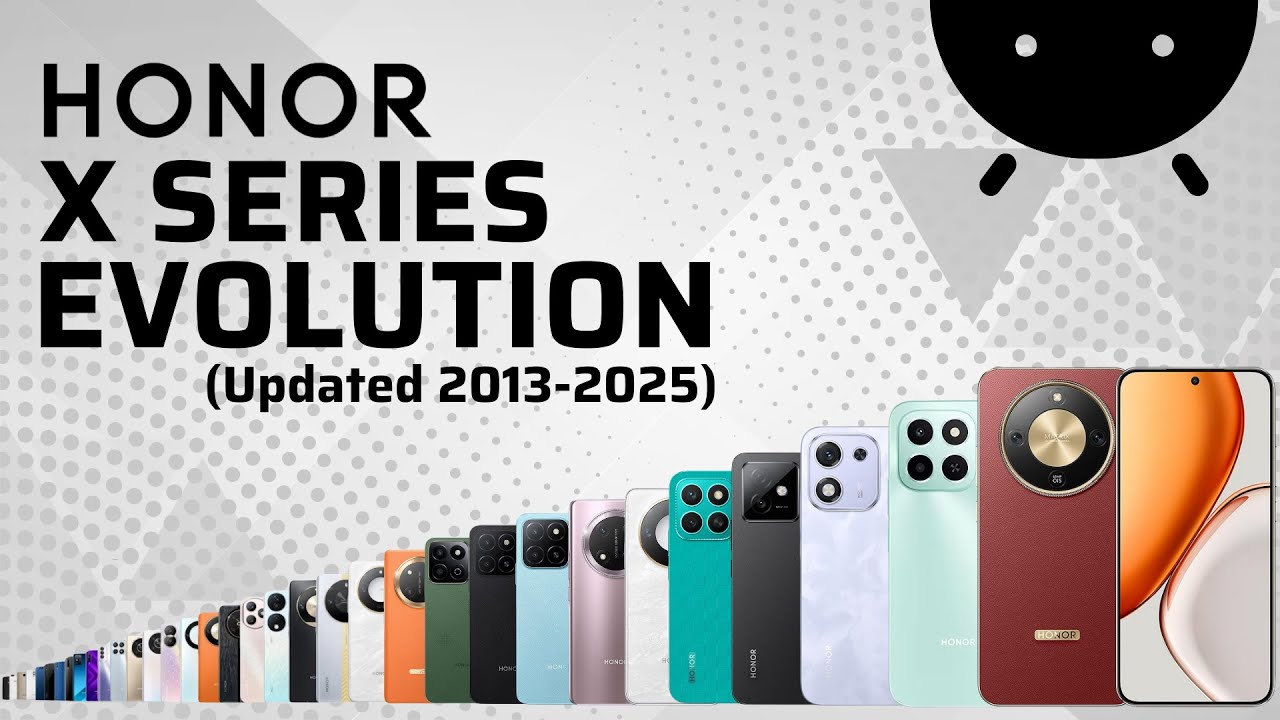 Expert Reveals Evolution of Honor X Series from 2013 to 2025 - YouTube