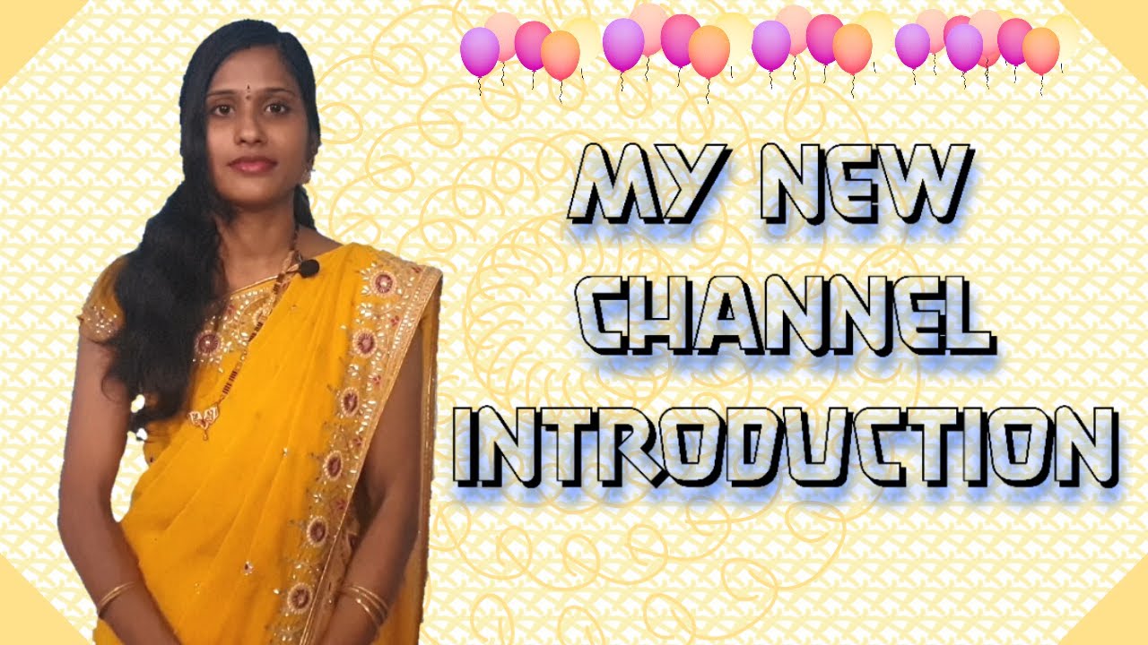 My channel introduction - YouTube