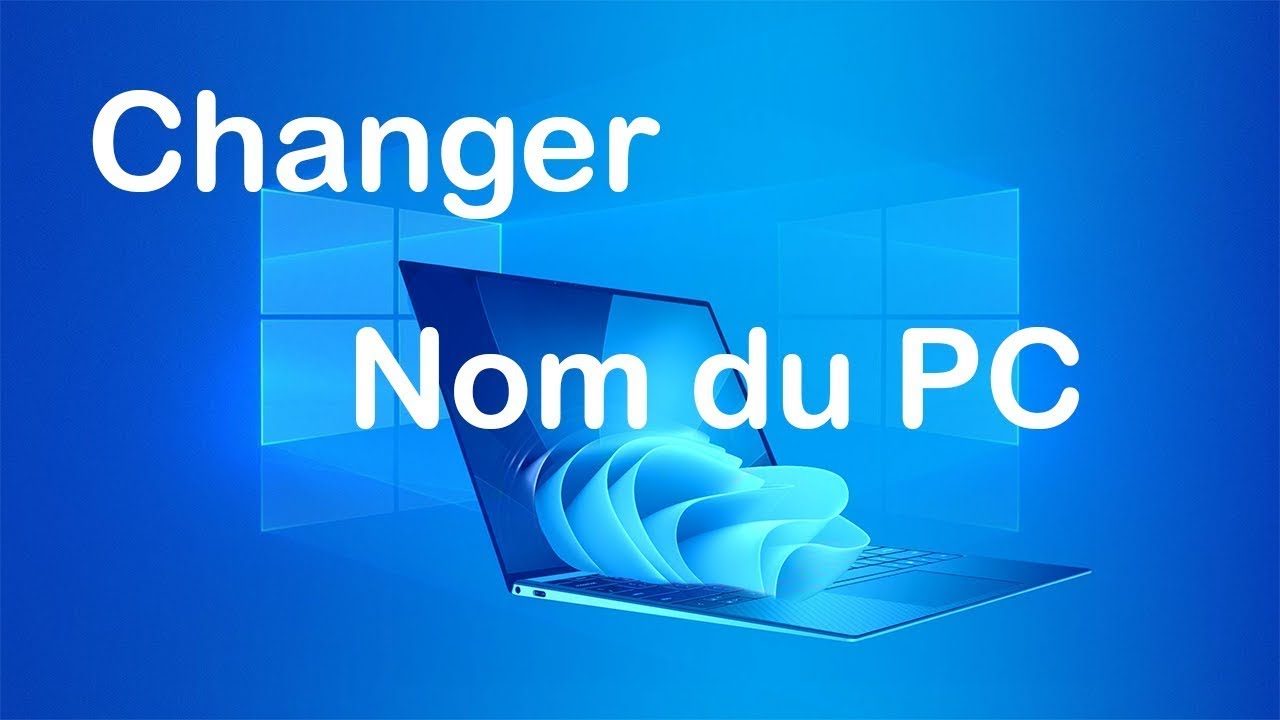 comment ont modifie son nom sur pc windows 10 - YouTube