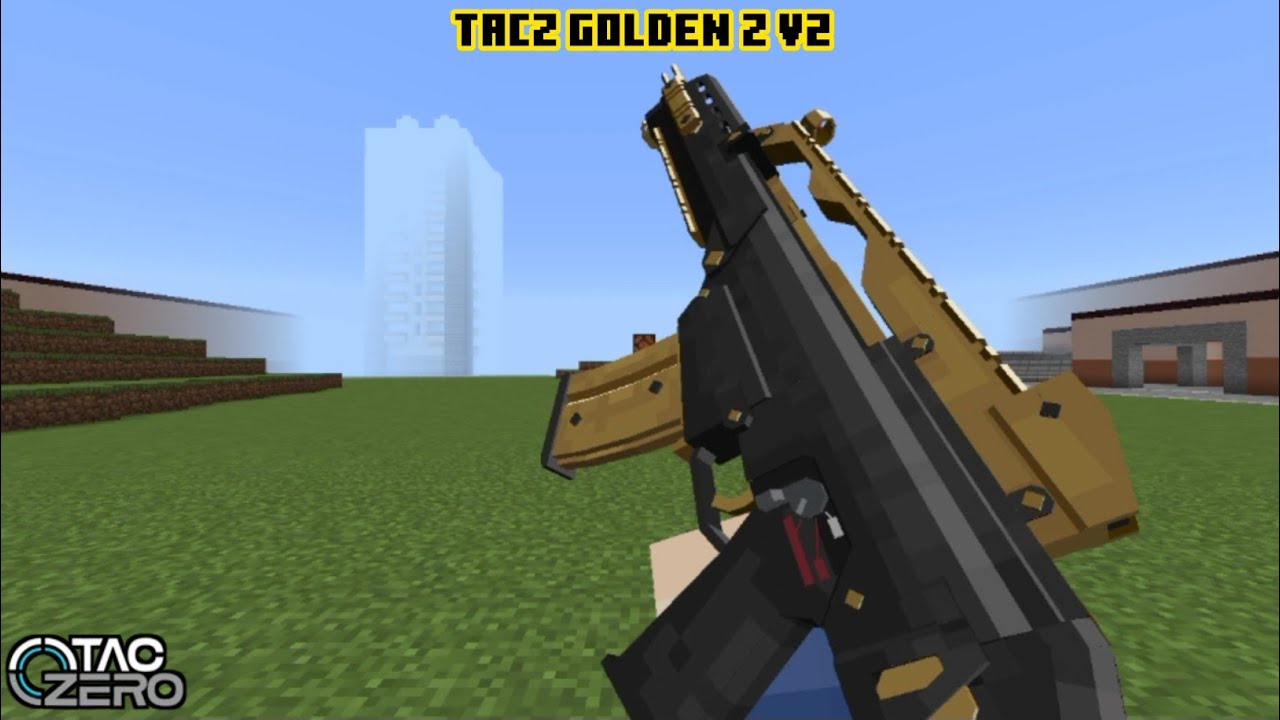 TaCZ Golden Z v2 Addon | Minecraft [MCPE/MCBE] Addon - YouTube