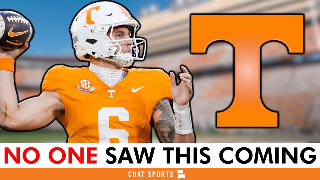 Not A SINGLE Tennessee Football Fan Saw This Coming… - YouTube