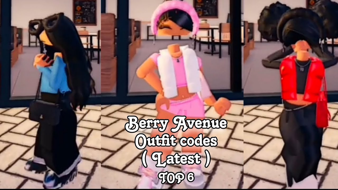 6+ BEST BERRY AVENUE OUTFIT CODES || LATEST - YouTube