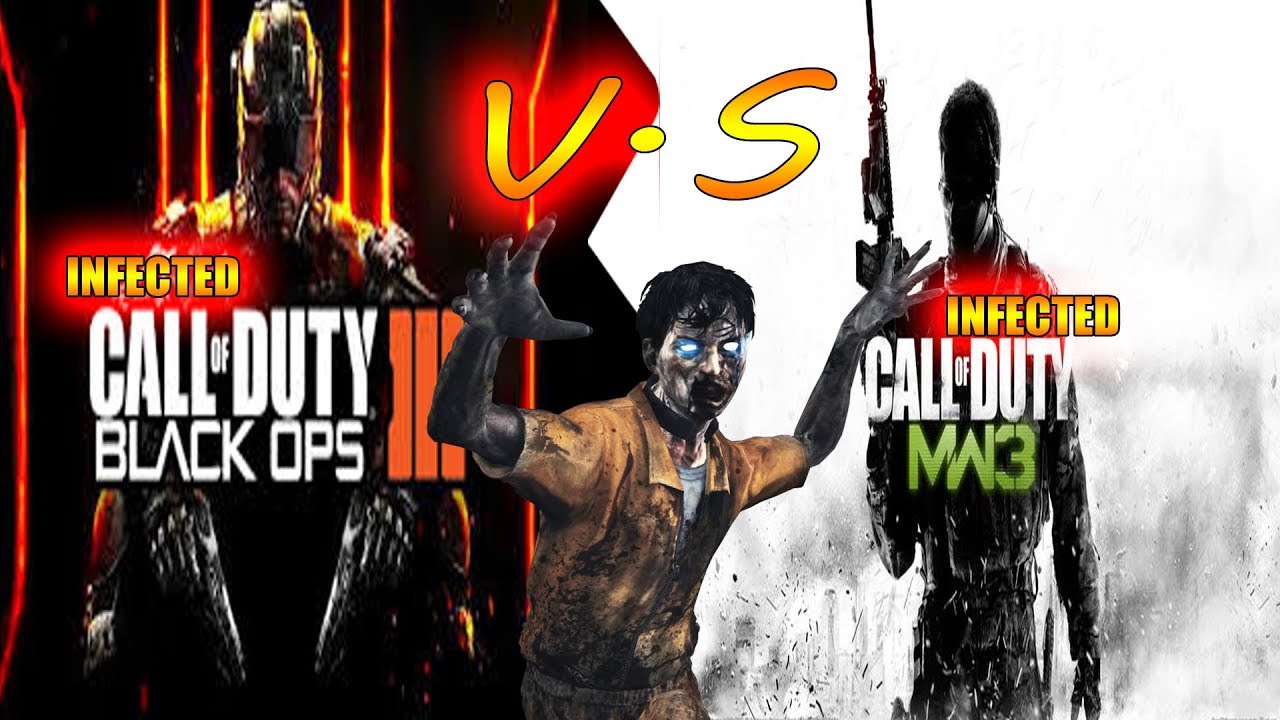 BO3 infected mode VS MW3 infected mode - YouTube