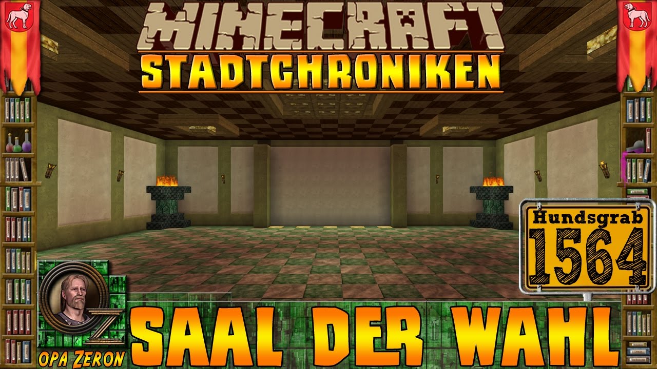 Minecraft Stadtchroniken [#1564] Saal der Wahl [HD+Deutsch] - YouTube