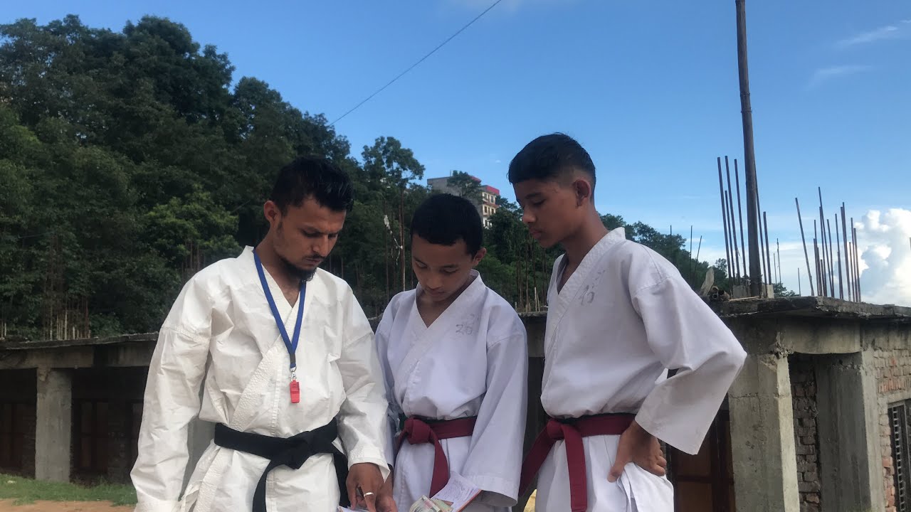 Karate valley Top dojo Grading time - YouTube
