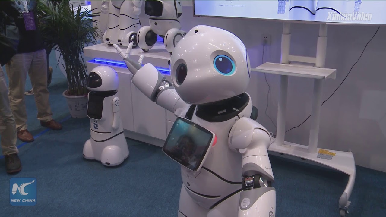 2017 World Robot Conference is held in Beijing - YouTube