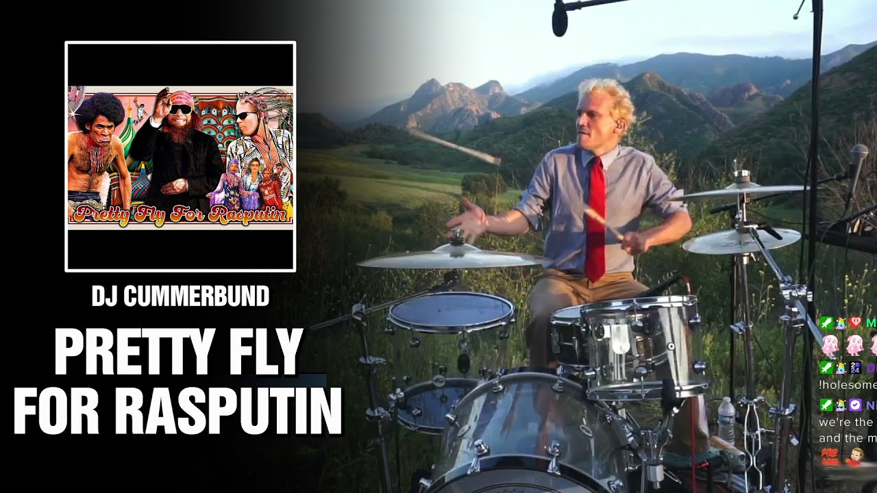 DJ Cummerbund - Pretty Fly For Rasputin | Drum Cover [First Time ...