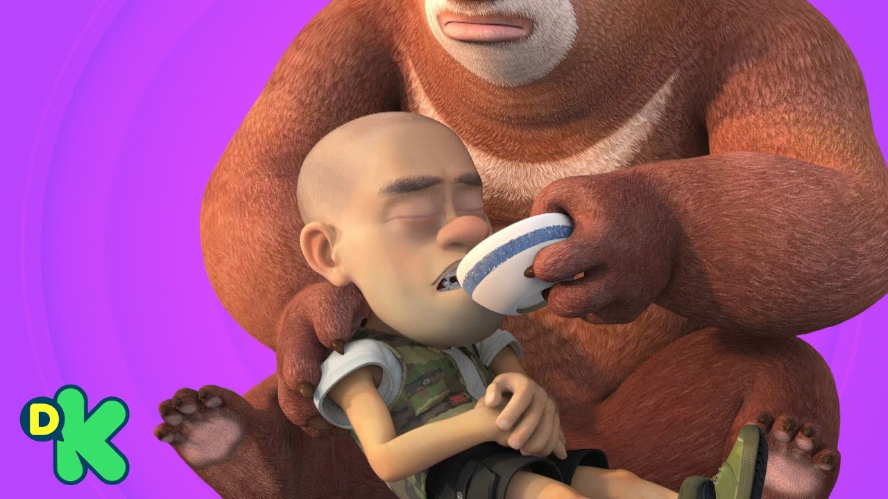 Vick é salvo por Carly! | As Aventuras dos Boonie Bears | Discovery ...